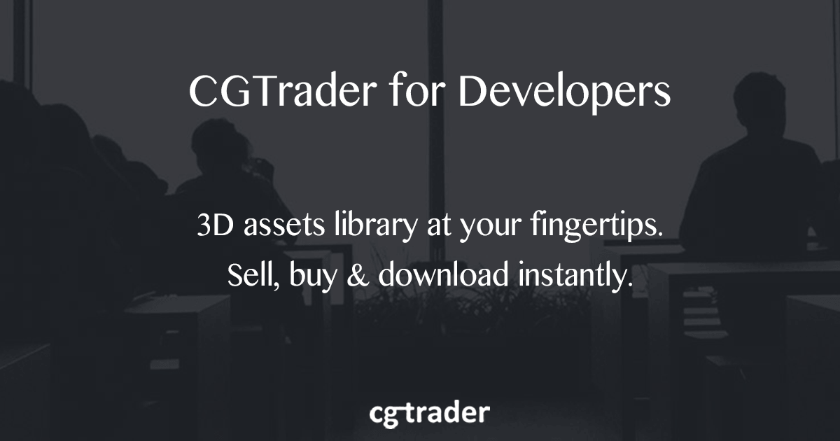 CGTrader API for developers - access & manage 3D models | CGTrader